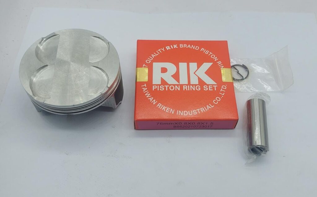 BAJAJ PULSAR NS200 82MM PISTON KIT (SEMI FORGED) BY NMW - nmwracing.com