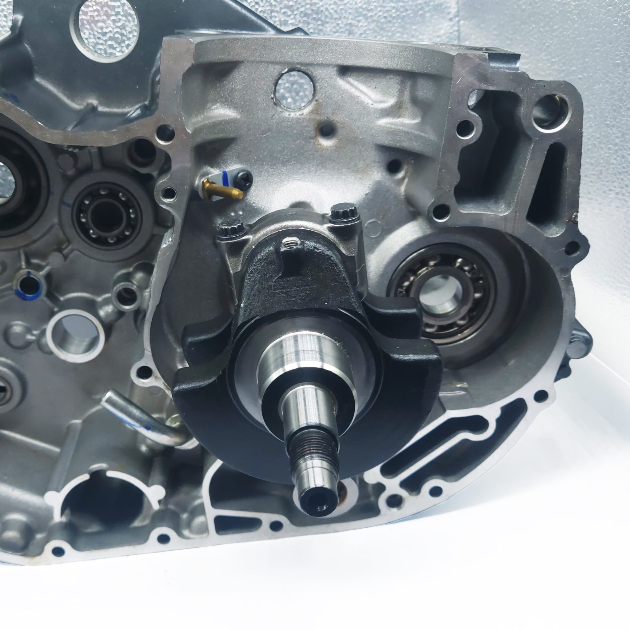KTM 390 STROKER CRANKSHAFT ASSEMBLY(4MM) WITH CRANKCASE BY NMW ...
